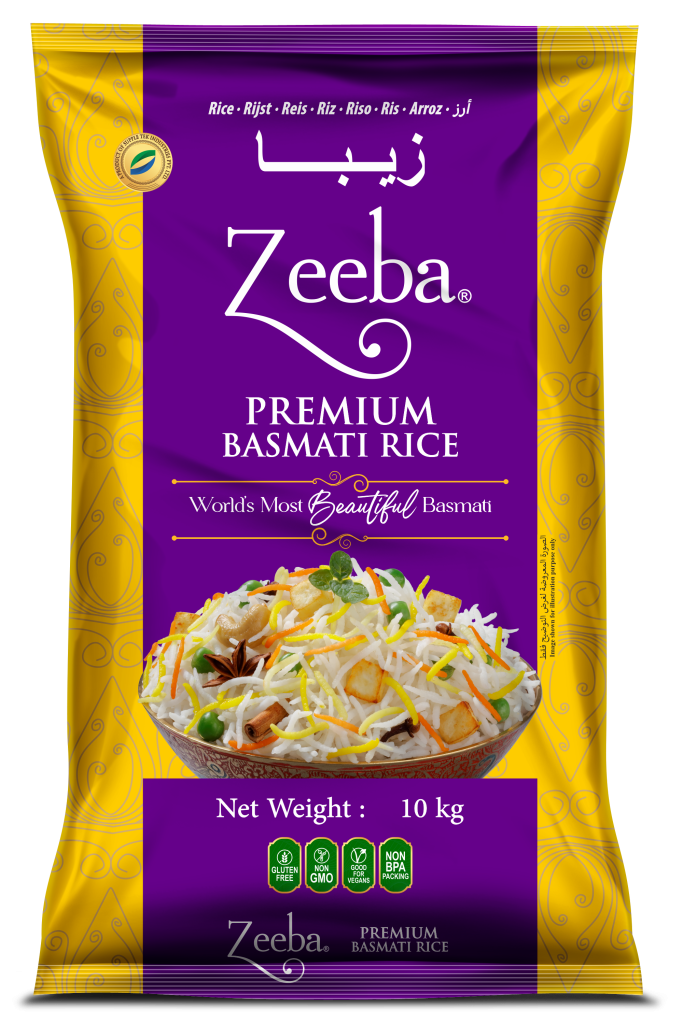 Zeeba Premium Basmati Rice - Supple Tek