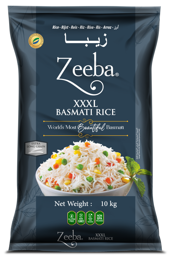 Zeeba XXXL Basmati Rice - Supple Tek